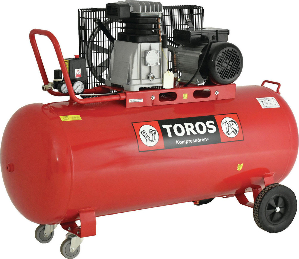 ΑΕΡΟΣΙΜΠΙΕΣΤΗΣ 200L/3HP TOROS ΜΕ ΙΜΑΝΤΑ - Κομπρεσέρ αέρα ...